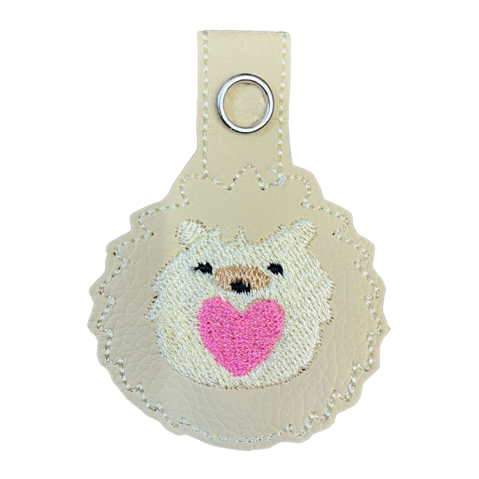 In The Hoop Embroidery Design Key Fob – Hedgehog – All In The Hoop ...