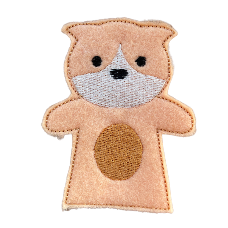 In The Hoop Machine Embroidery Design Cute Cat Finger Puppet – All In ...