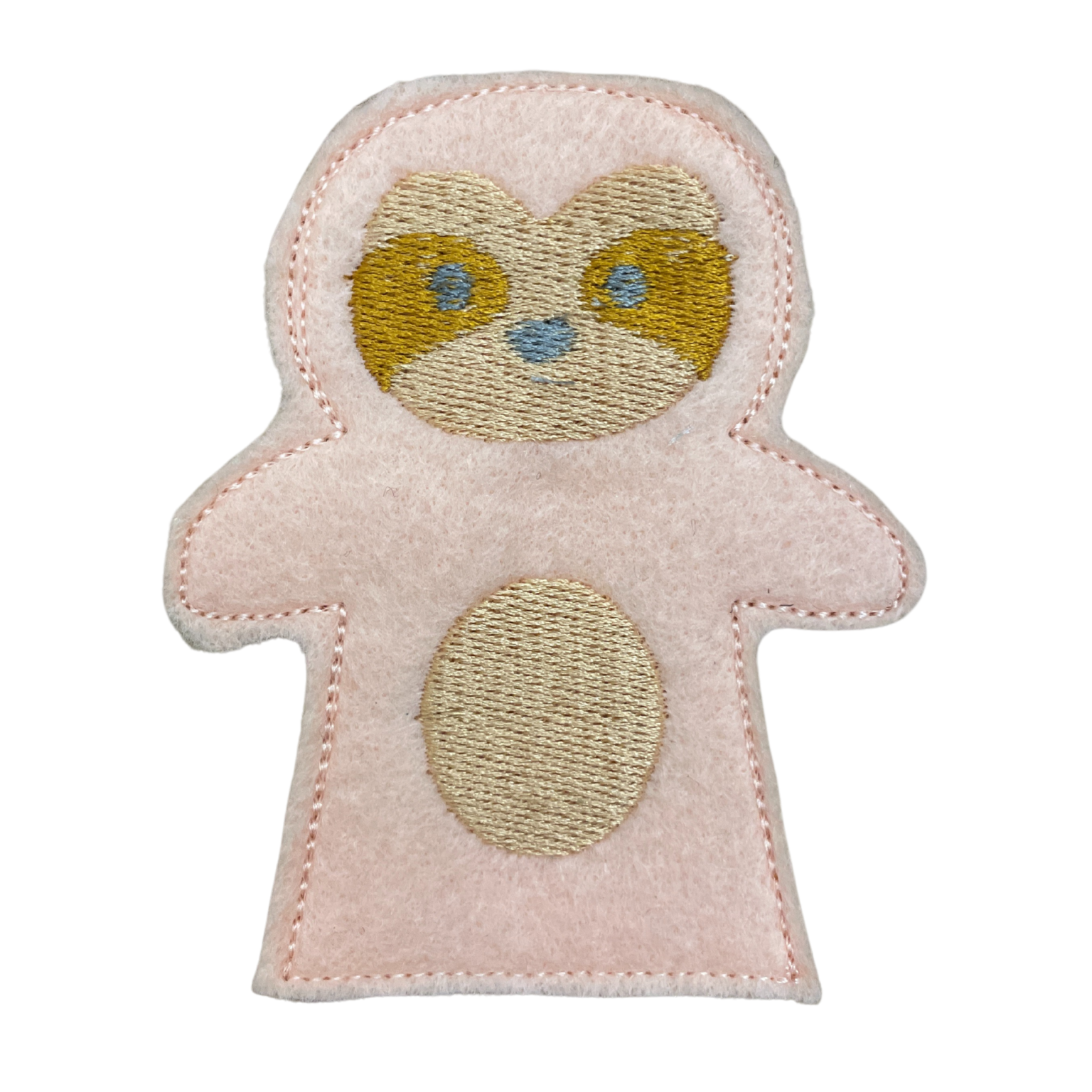 In The Hoop Machine Embroidery Design Sloth Finger Puppet – All In The ...