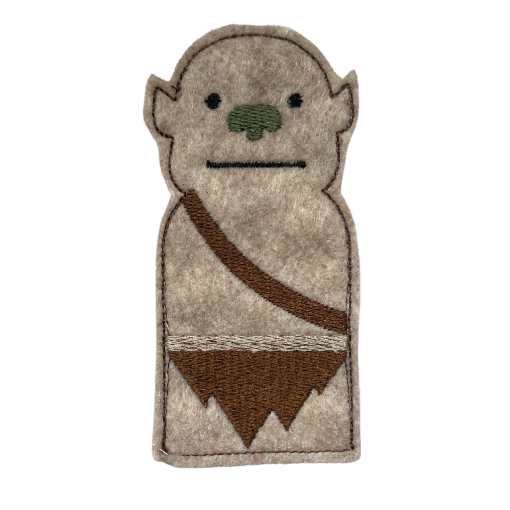 In The Hoop Machine Embroidery Design Fantasy Finger Puppet Ogre – All ...
