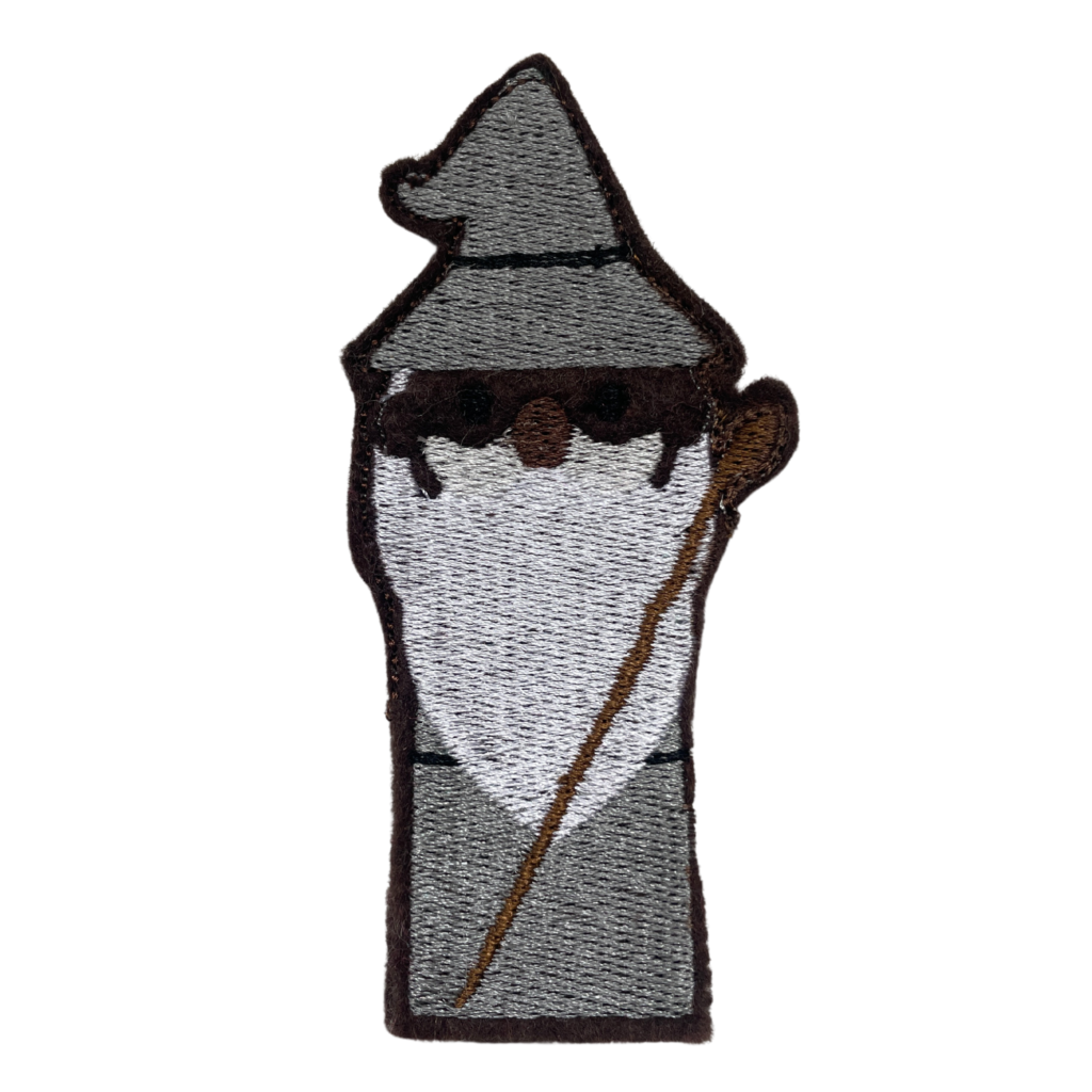 In The Hoop Machine Embroidery Design Fantasy Finger Puppet Old Wizard ...