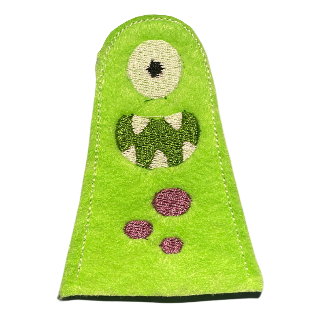In The Hoop Machine Embroidery Design Monster Finger Puppet – All In ...