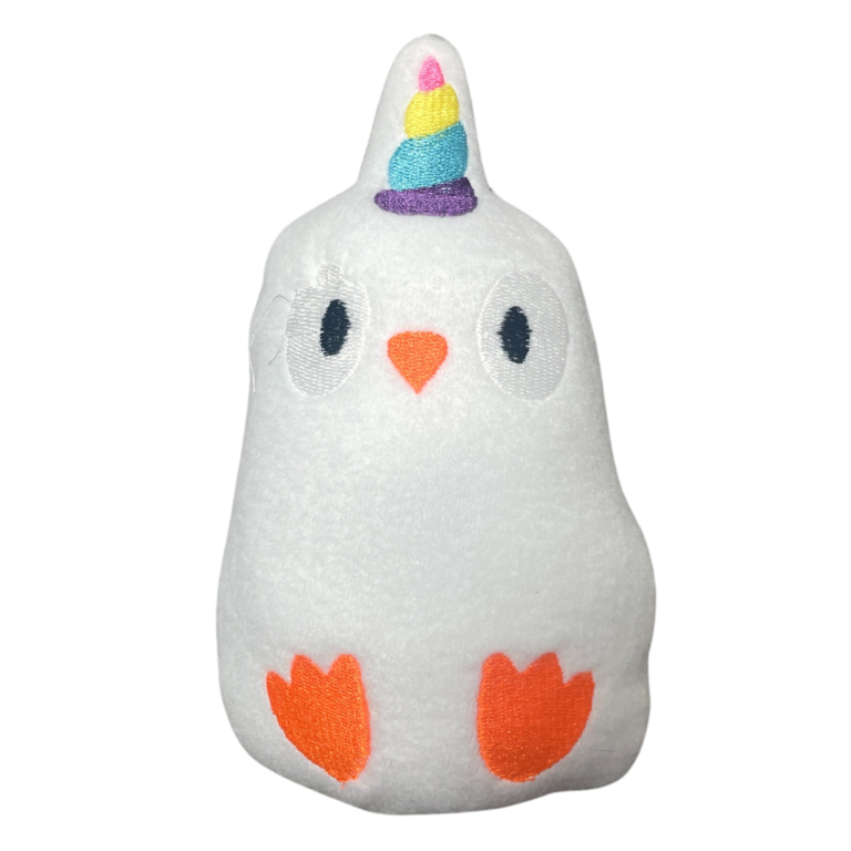 In The Hoop Penguin Stuffed Animal with Unicorn Horn Machine Embroidery ...