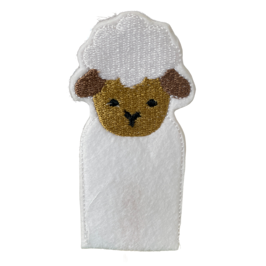 In The Hoop Farm Puppet Lamb Machine Embroidery Design – All In The ...