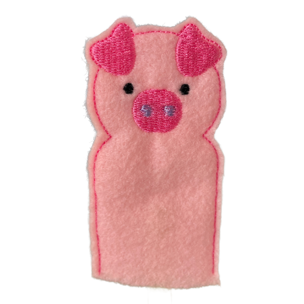 In The Hoop Farm Puppet Pig Machine Embroidery Design – All In The Hoop ...