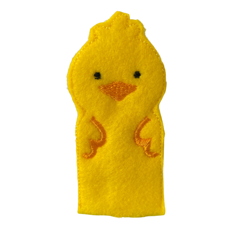 In The Hoop Farm Puppet Baby Chick Machine Embroidery Design – All In ...