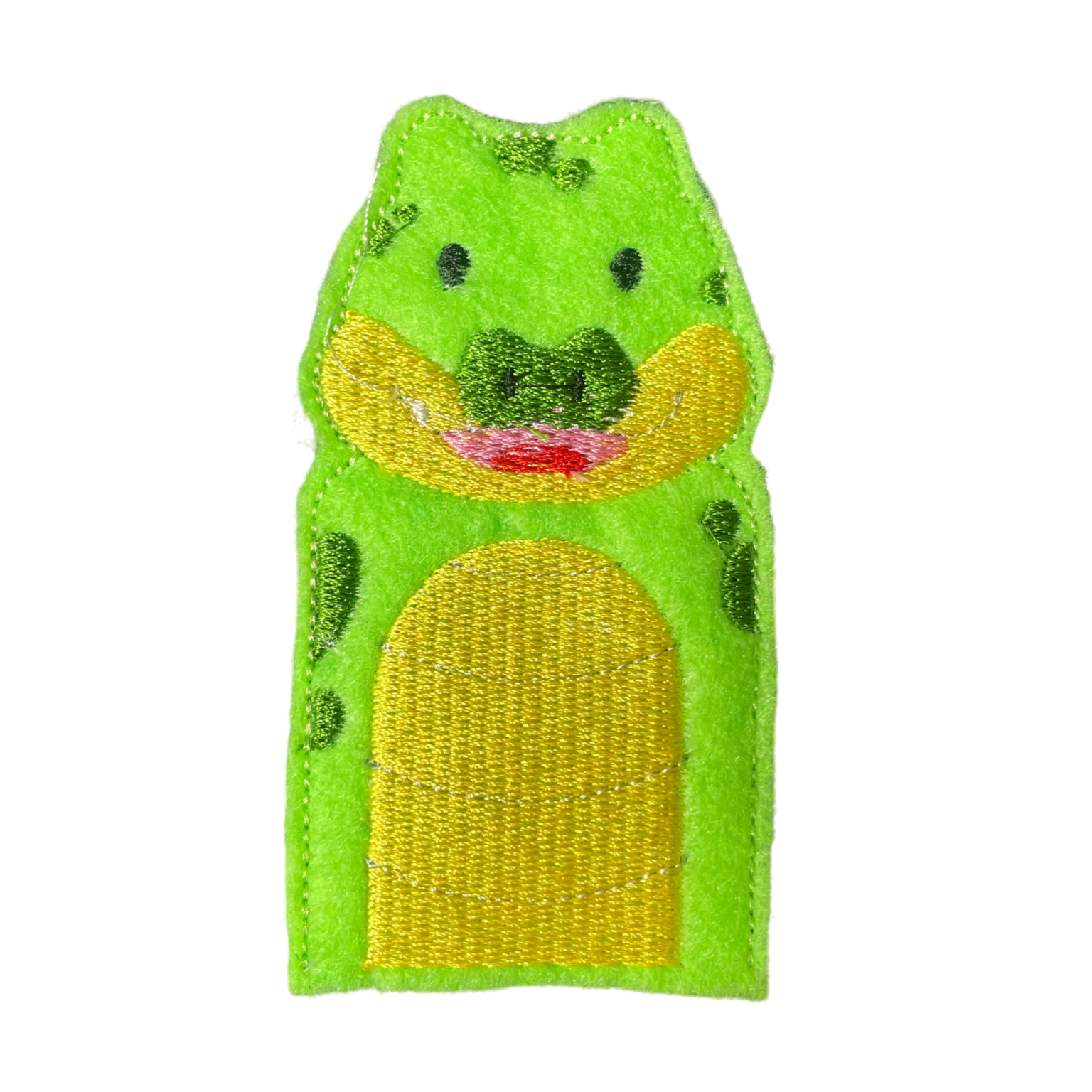 In The Hoop Zoo – Croc Finger Puppet Machine Embroidery Design – All In ...