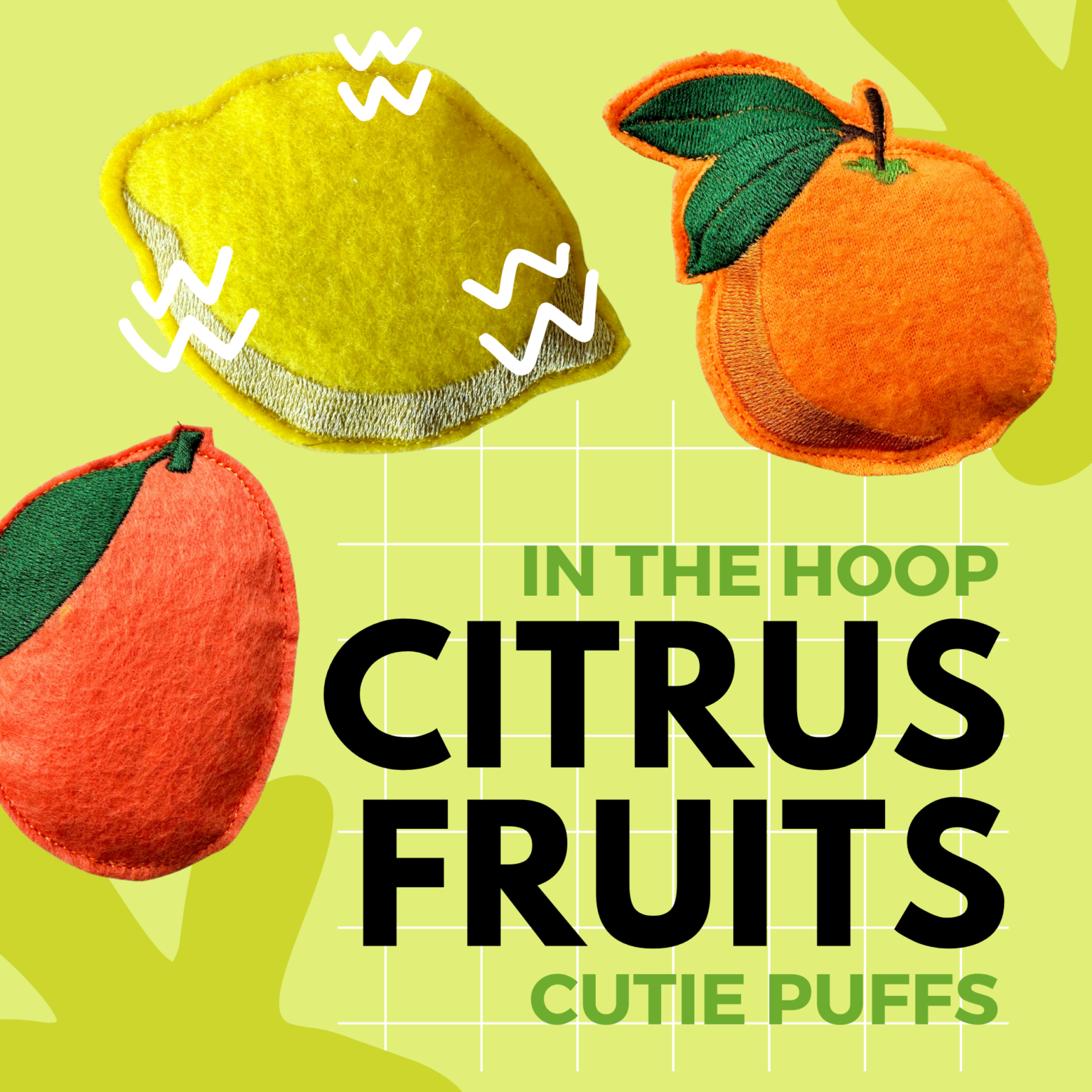 In The Hoop Citrus Fruits Play Food – All In The Hoop Machine ...