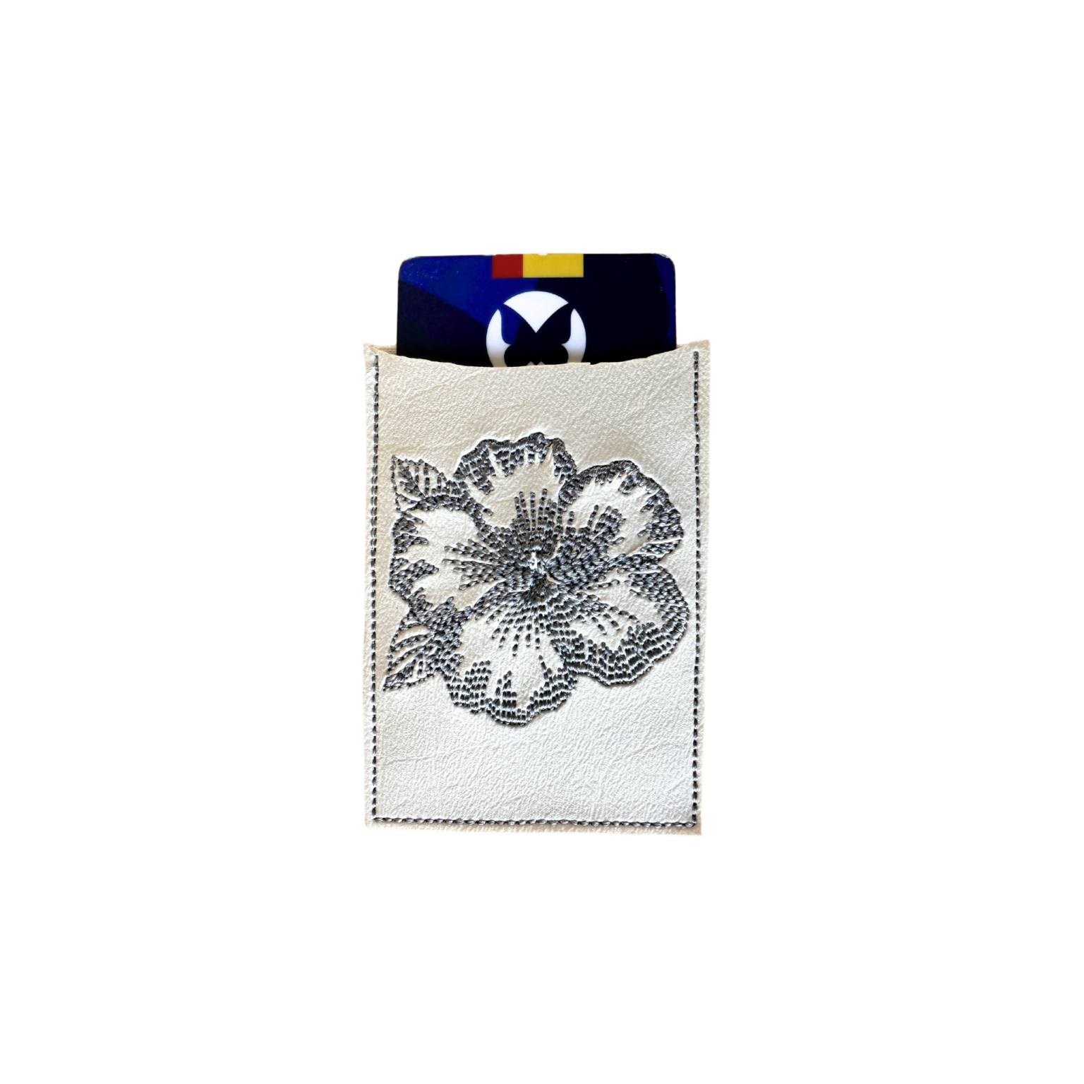 In The Hoop Machine Embroidery Design Petunia Card Holder – All In The ...